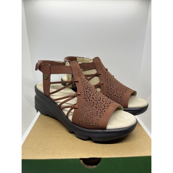 Jambu | Shoes | Jbu By Jambu Whiskey Water Lily Womens Wedge Sandals ...